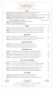 Brunch 6-5-2020 matteo's PDF | matteosvegas.com